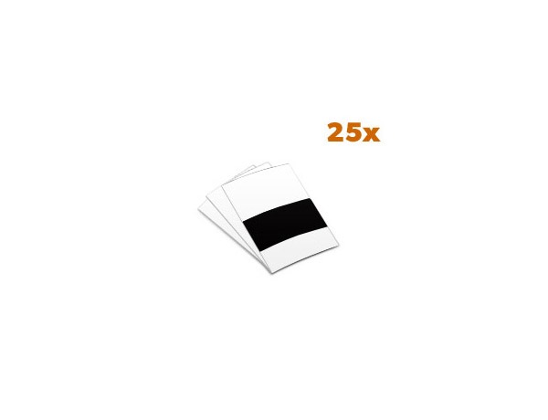 Bulk Scanner Calibration Sheets - 25 Pack (SA625-CS) - AMBIR Technology