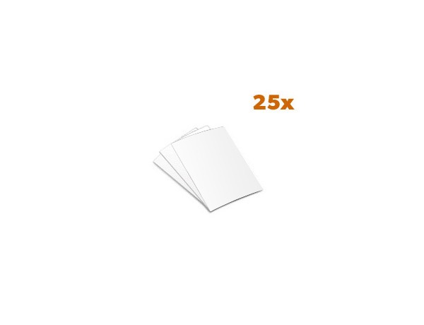 Bulk Scanner Calibration Sheets - 25 Pack (SA690-25) - AMBIR Technology